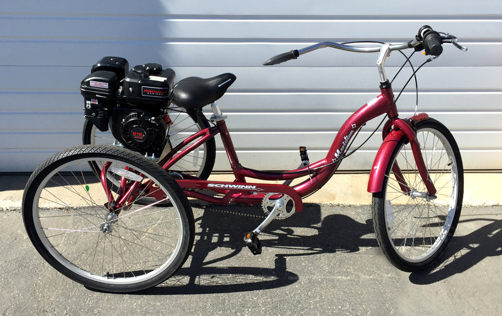 212cc Motorized Gas Tricycle | Gasbike.net