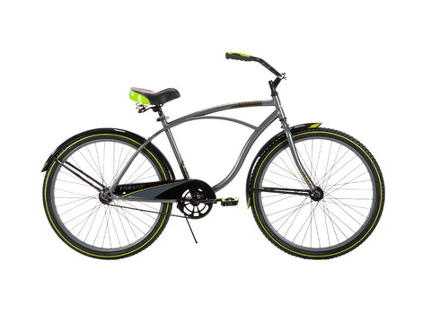 26" Huffy Men's Cranbrook Cruiser Bike, Charcoal | Gasbike.net